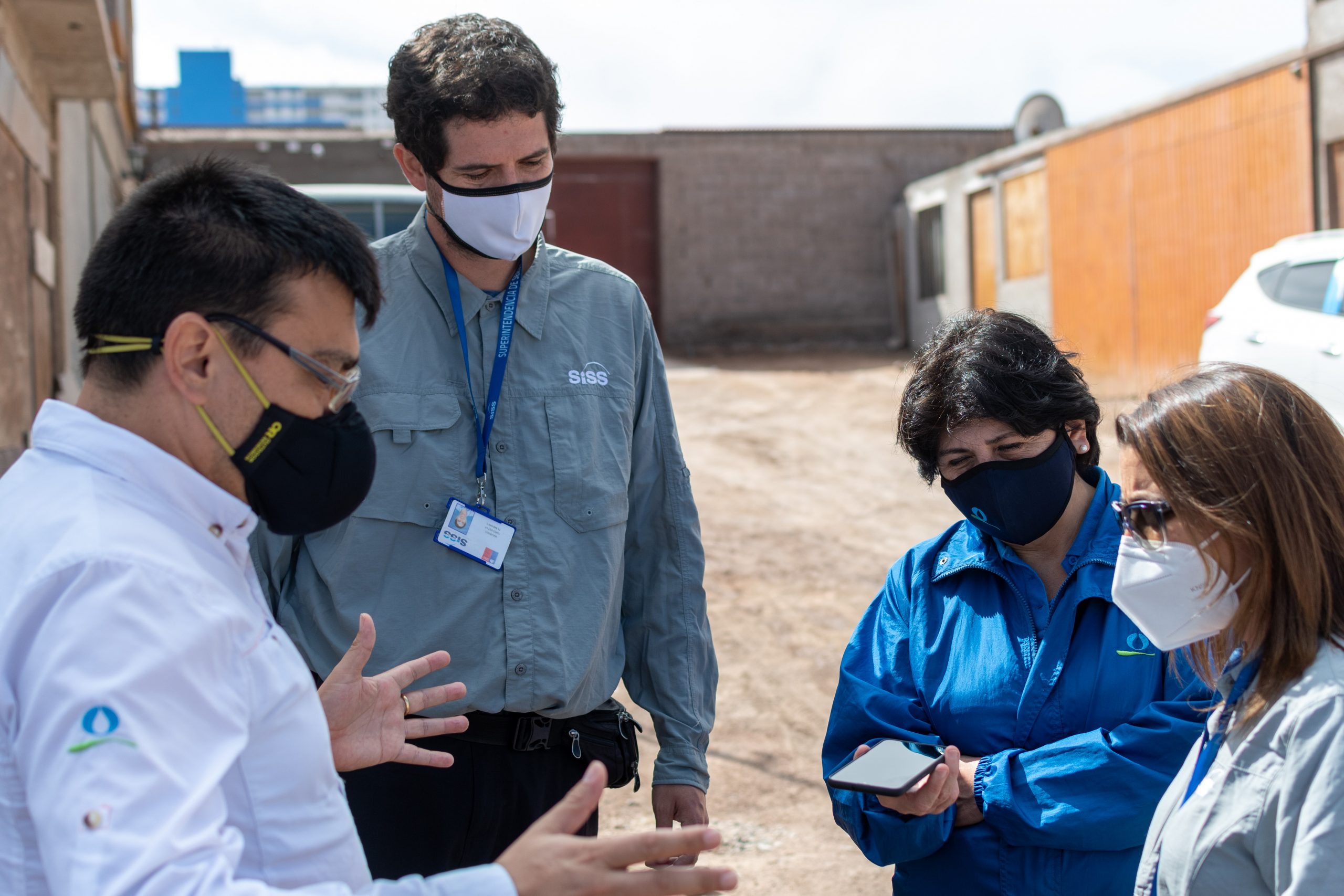 Aguas del Altiplano finaliza mejoras en sector Juanita Fernández de ...