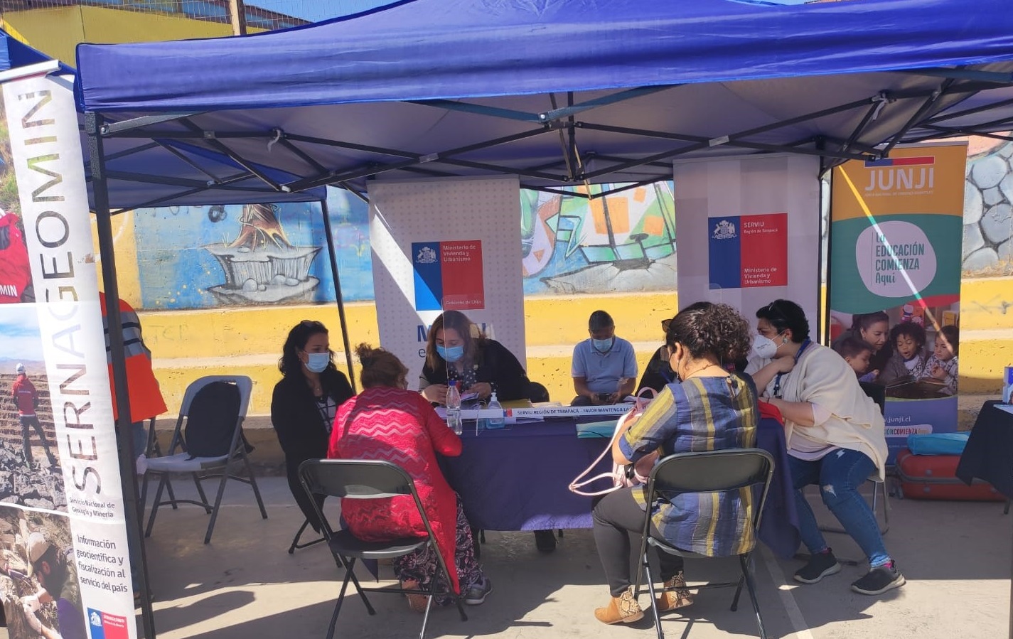 Gobierno en Terreno se instaló en la población “Raúl Rettig” de Alto ...