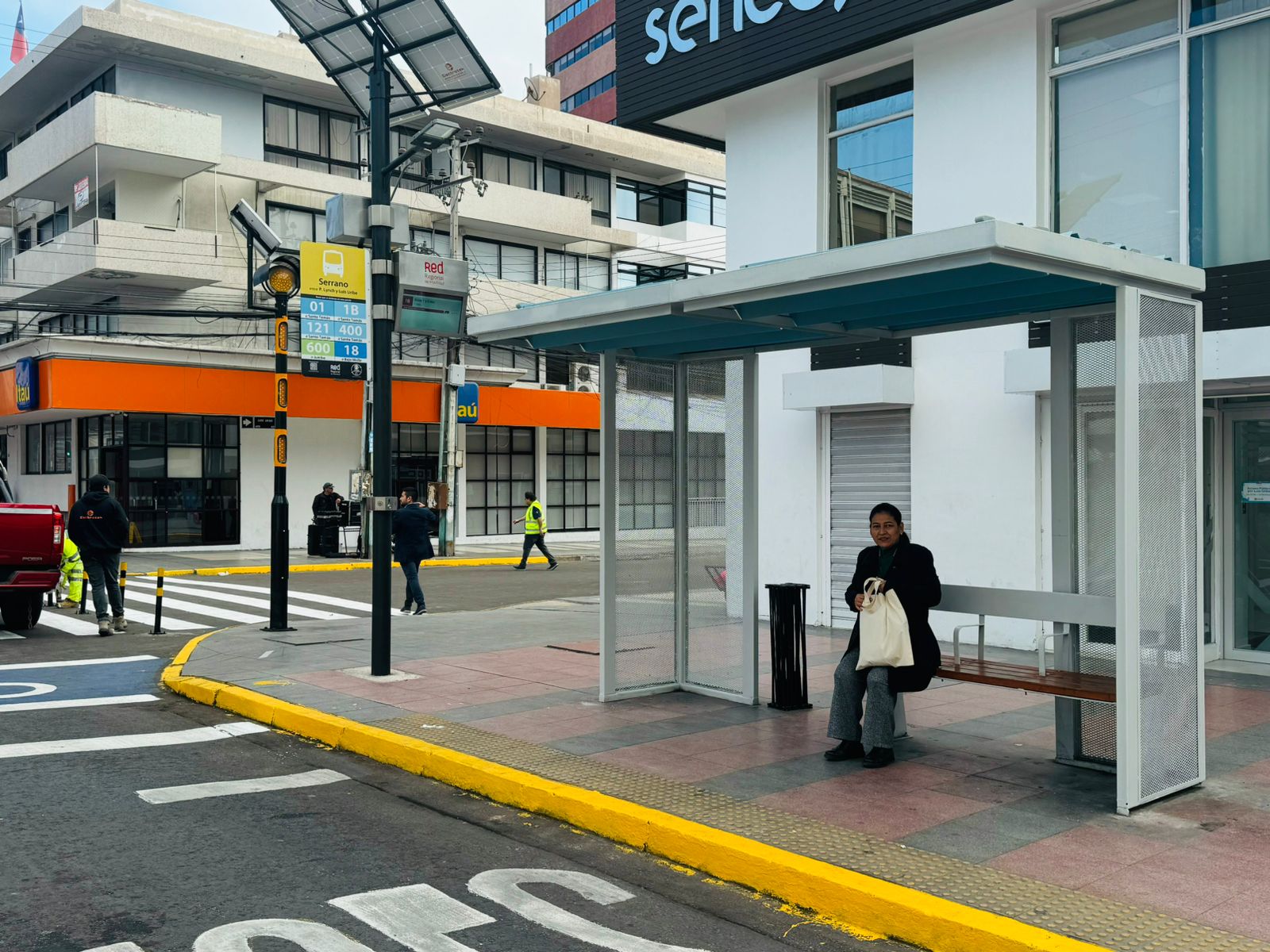 Los iquiqueños ya cuentan con 15 paraderos inclusivos y ...